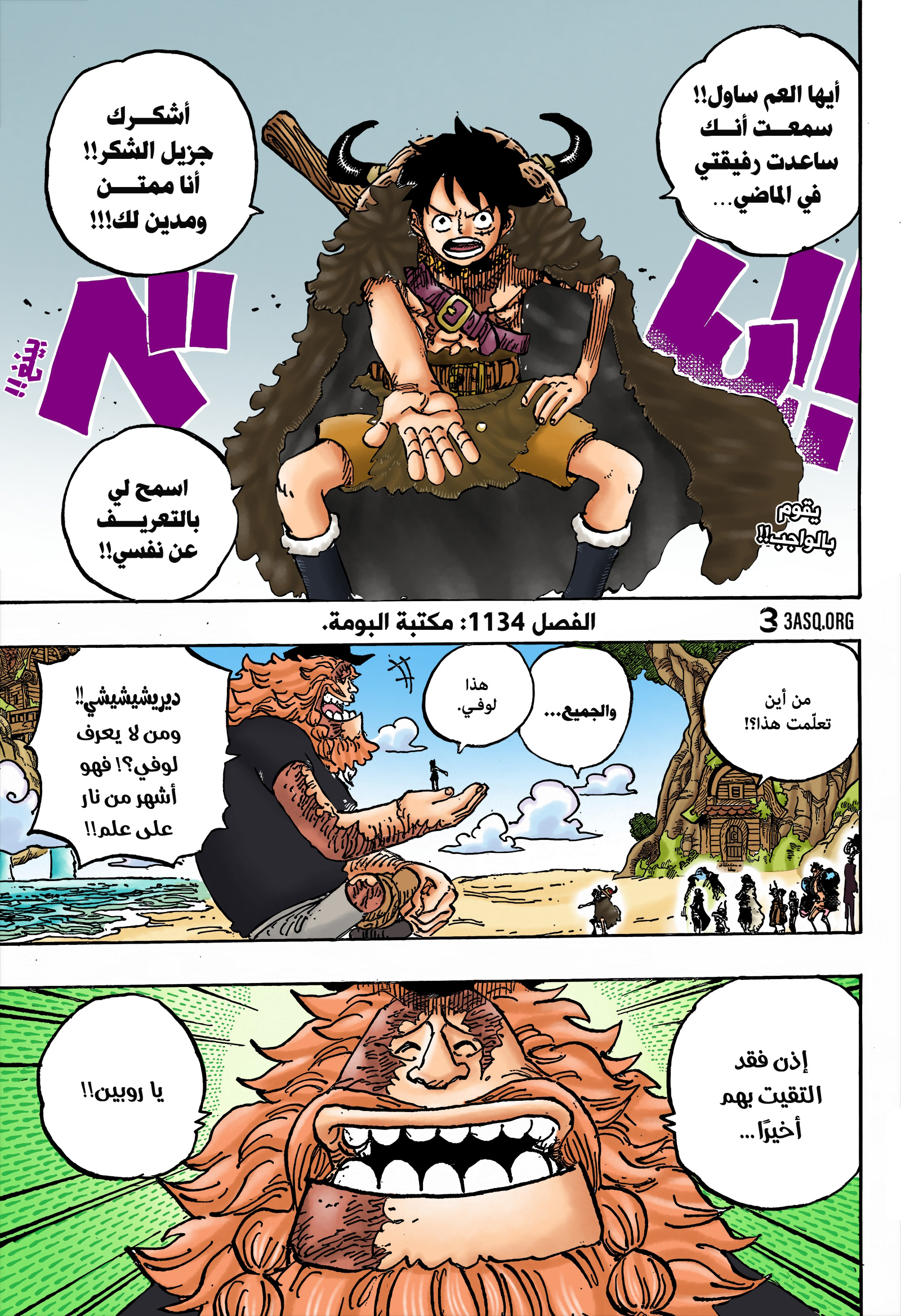 One Piece الفصل 1134 مترجم